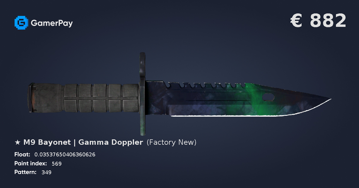 M9 Bayonet | Gamma Doppler Phase 1 on GamerPay