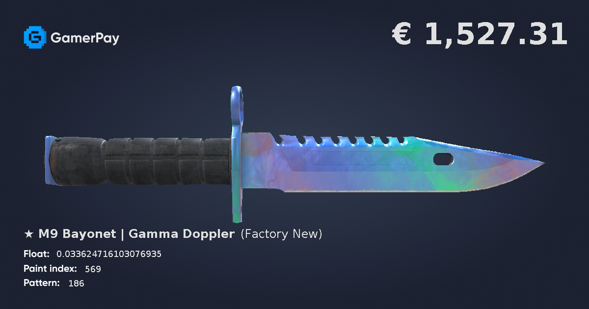 M9 Bayonet | Gamma Doppler Phase 1 on GamerPay