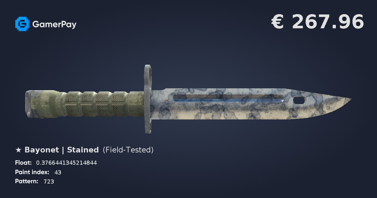 Bayonet | Stained on GamerPay