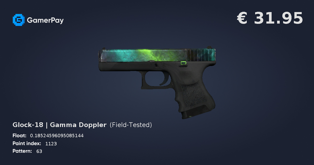 Glock-18 | Gamma Doppler Phase 4 on GamerPay