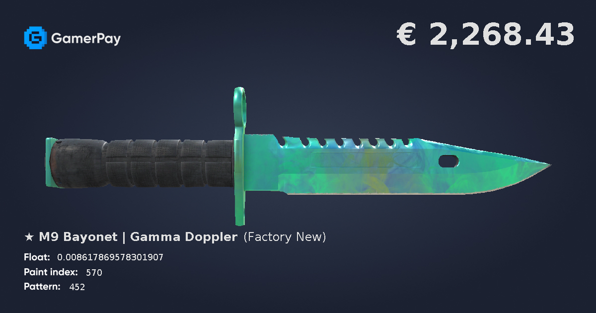 M9 Bayonet | Gamma Doppler Phase 2 on GamerPay