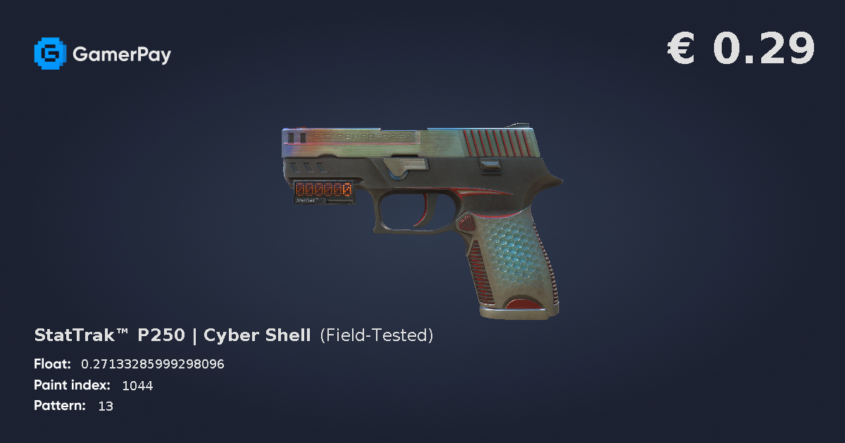 StatTrak™ P250 | Cyber Shell on GamerPay