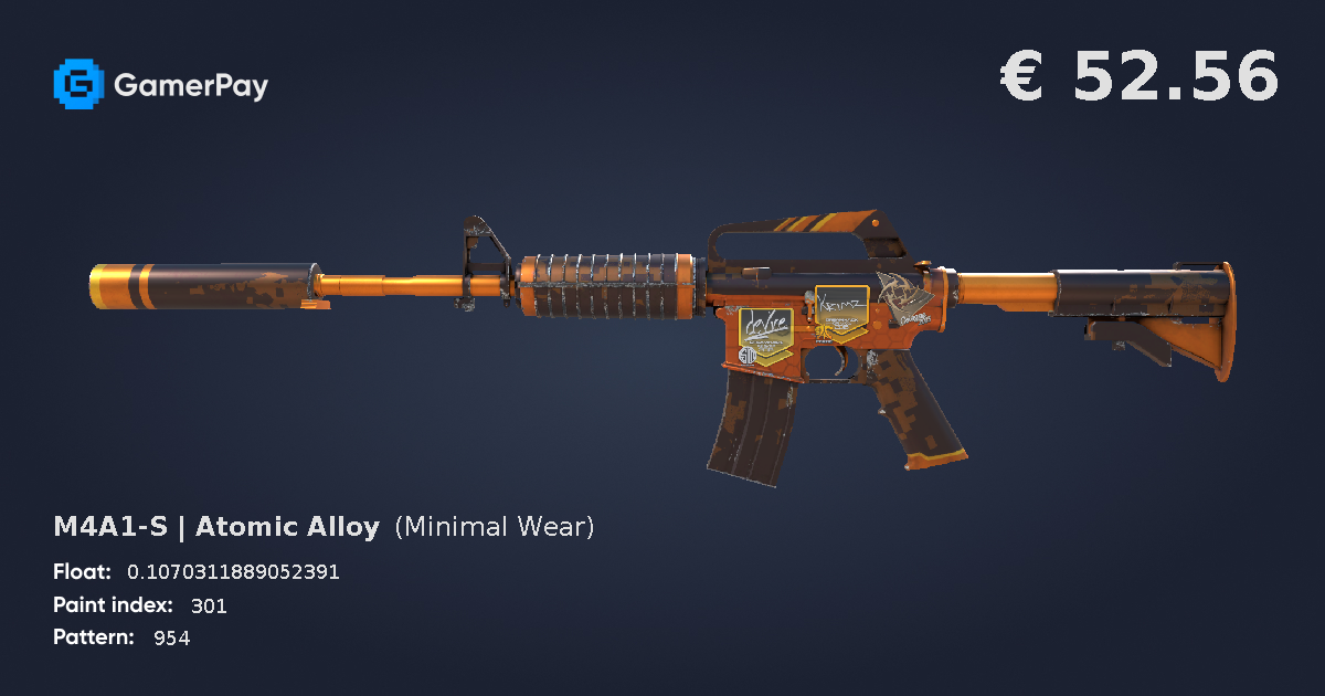M4A1-S | Atomic Alloy on GamerPay