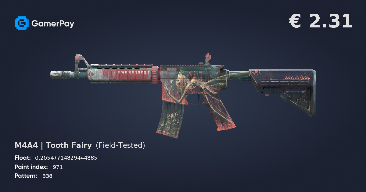 M4A4 | Tooth Fairy on GamerPay