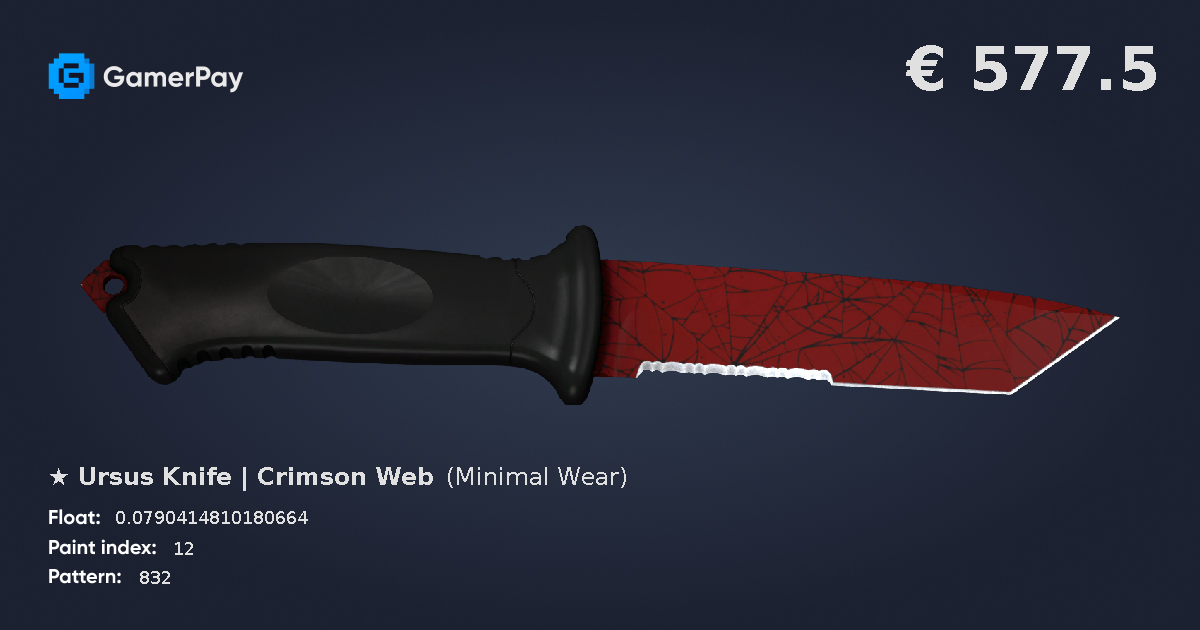 Ursus Knife | Crimson Web on GamerPay