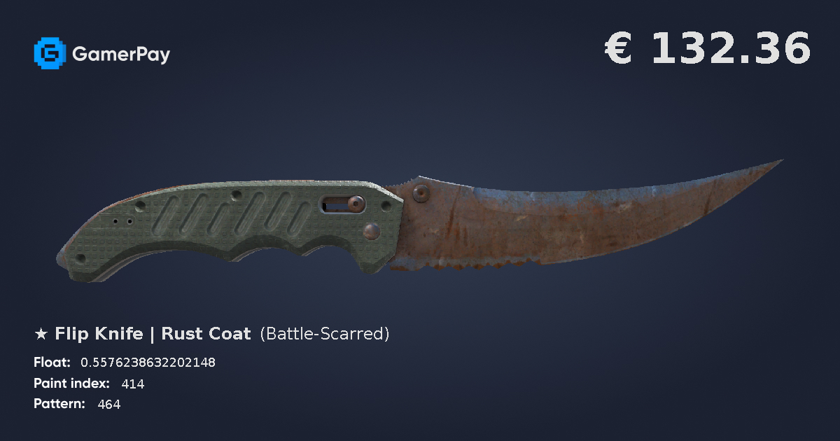 Flip Knife | Rust Coat on GamerPay