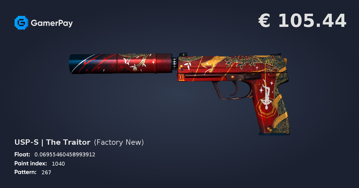 USP-S | The Traitor on GamerPay