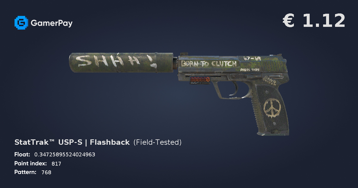 StatTrak™ USP-S | Flashback on GamerPay