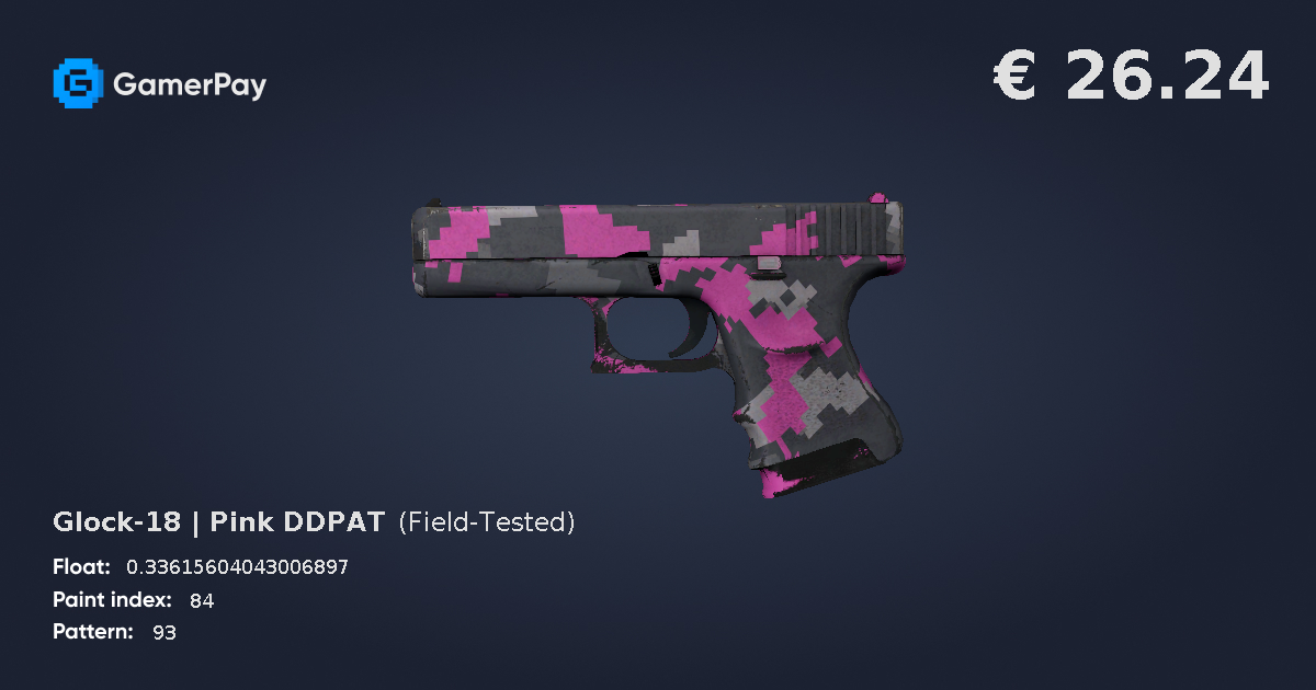 Glock-18 | Pink DDPAT on GamerPay