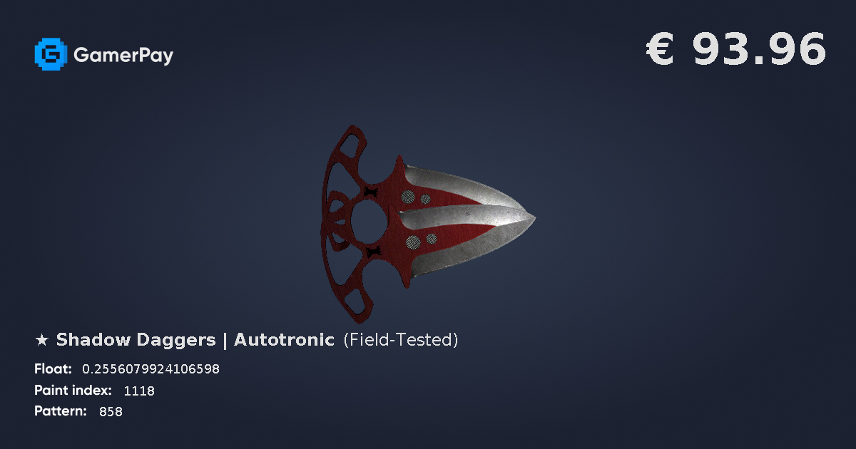 Shadow Daggers | Autotronic on GamerPay