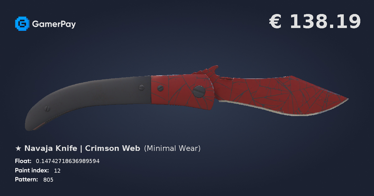 Navaja Knife | Crimson Web on GamerPay