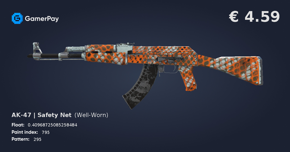 AK-47 | Safety Net on GamerPay