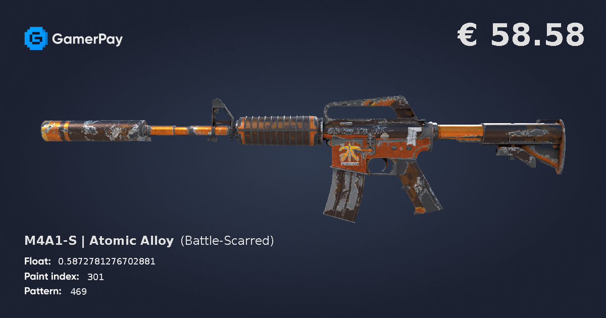 M4A1-S | Atomic Alloy on GamerPay