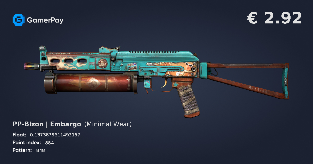 PP-Bizon | Embargo on GamerPay