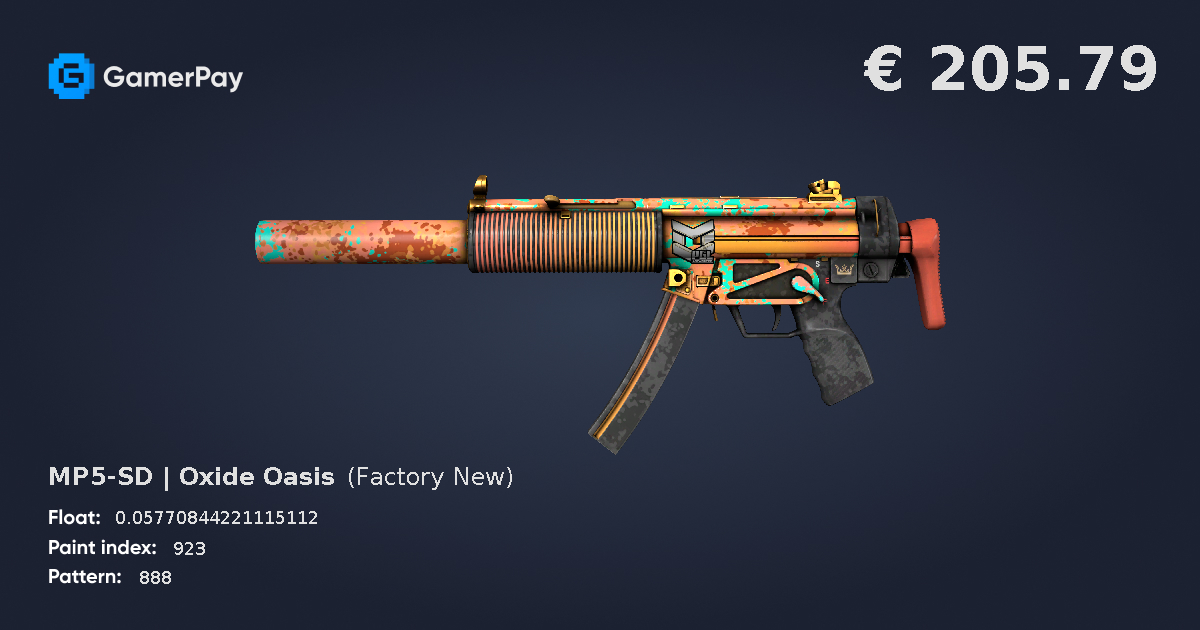 MP5-SD | Oxide Oasis on GamerPay