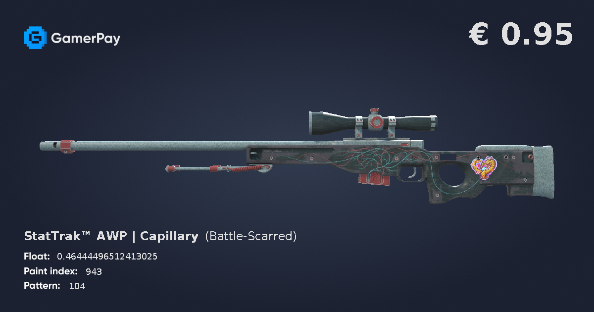 StatTrak™ AWP | Capillary on GamerPay