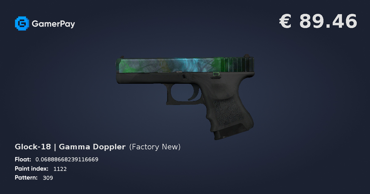 Glock-18 | Gamma Doppler Phase 3 on GamerPay