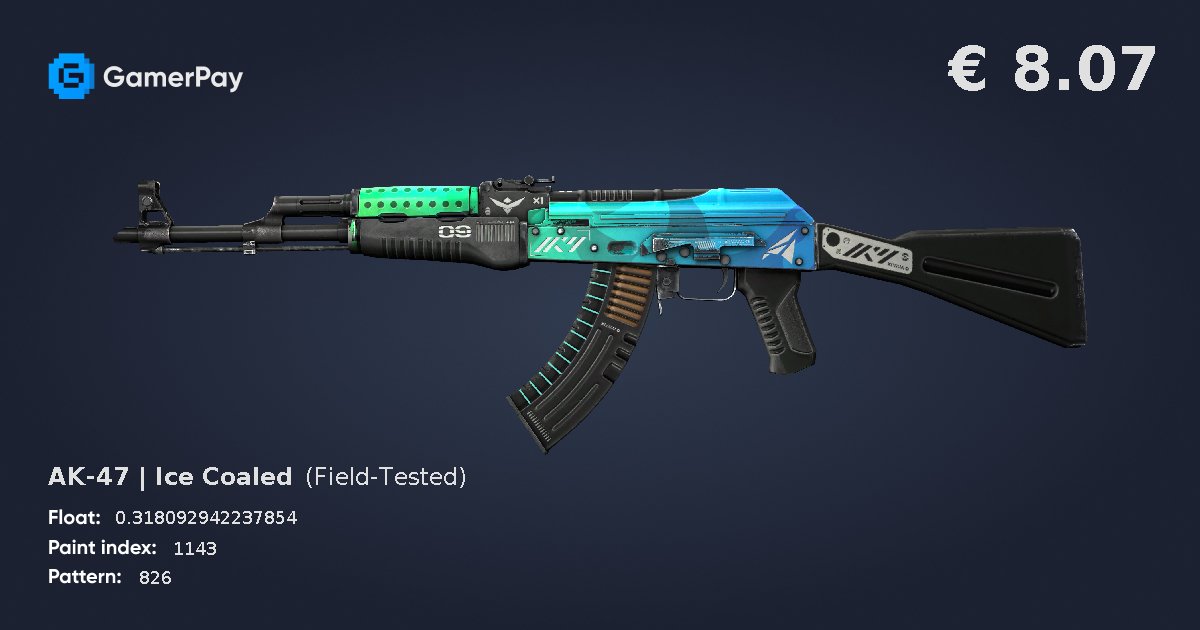 AK-47 | Ice Coaled on GamerPay