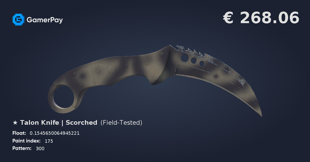 Talon Knife | Scorched on GamerPay