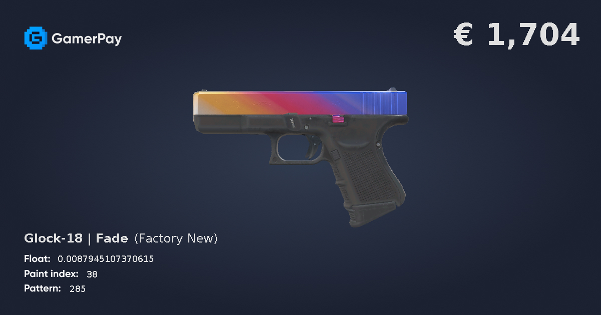 Glock-18 | Fade on GamerPay