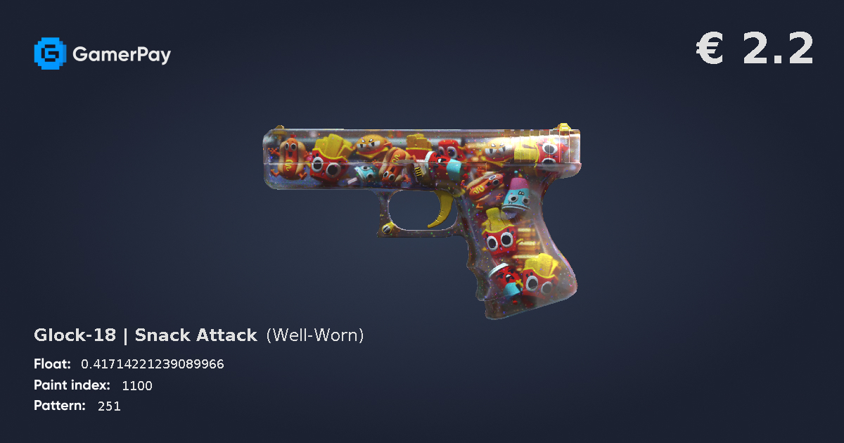 Glock-18 | Snack Attack on GamerPay