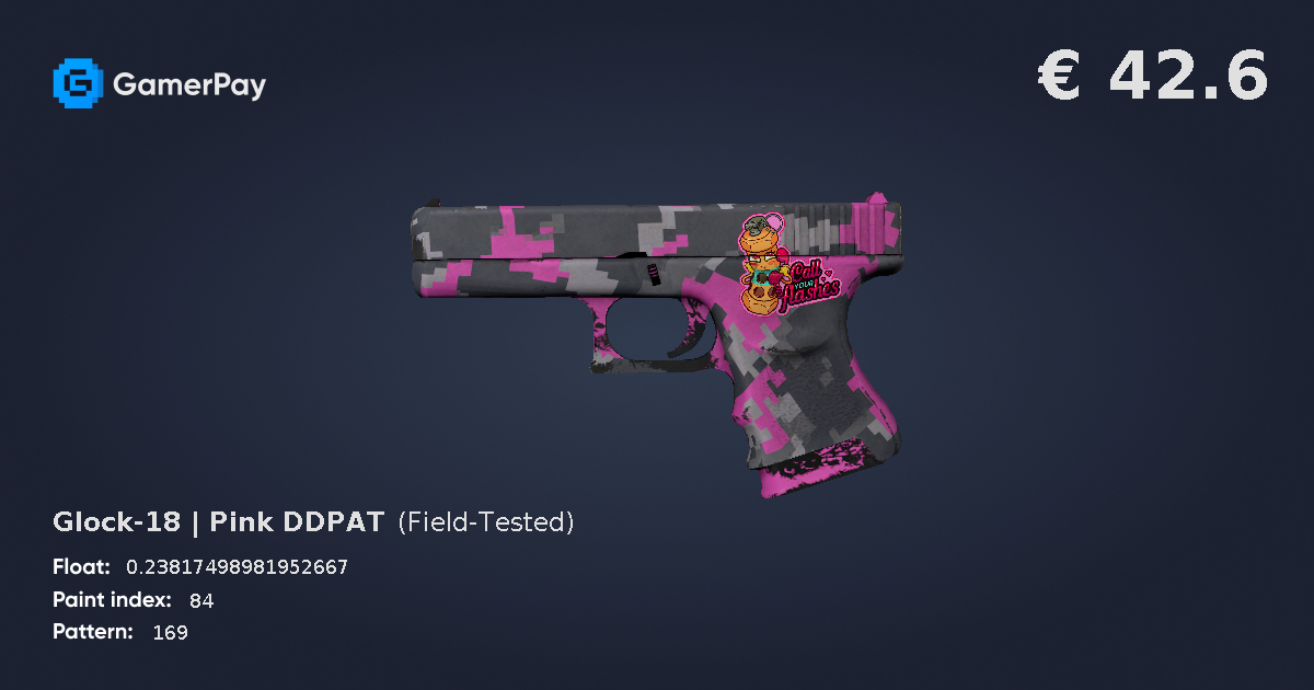 Glock-18 | Pink DDPAT on GamerPay