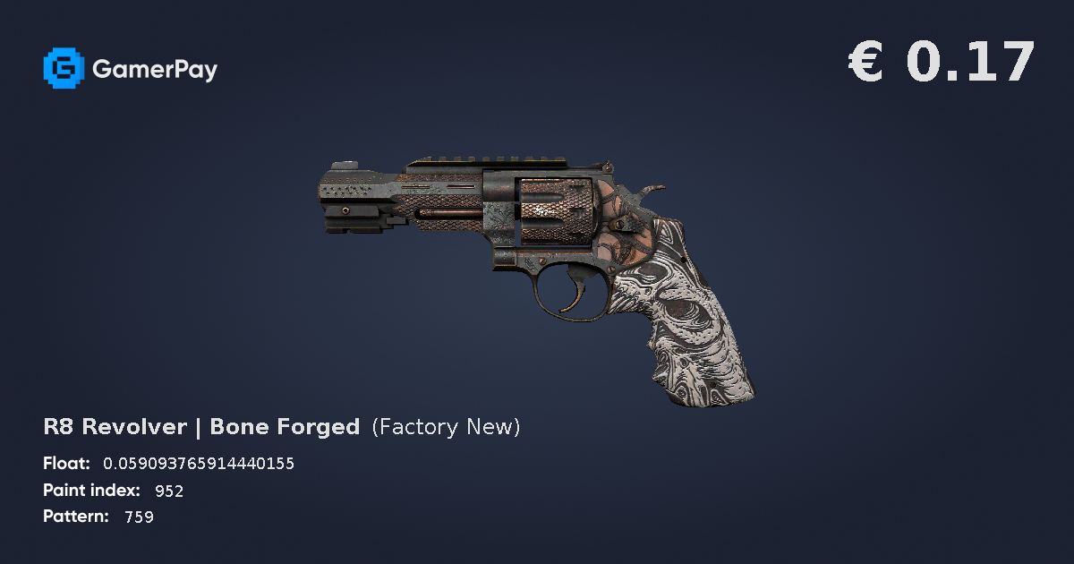 R8 Revolver | Bone Forged on GamerPay