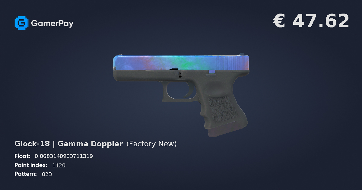Glock-18 | Gamma Doppler Phase 1 on GamerPay