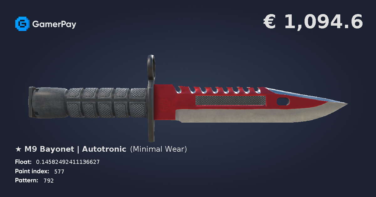M9 Bayonet | Autotronic on GamerPay