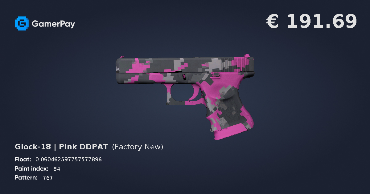 Glock-18 | Pink DDPAT on GamerPay
