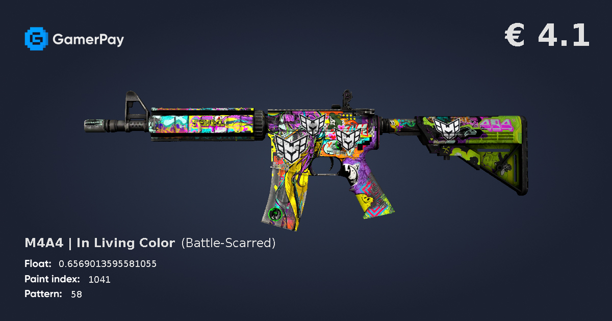M4A4 | In Living Color on GamerPay