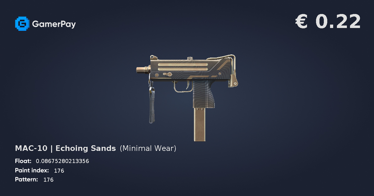 MAC-10 | Echoing Sands on GamerPay