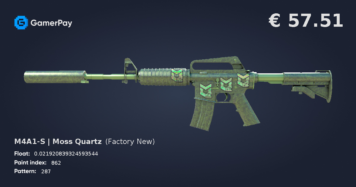 M4A1-S | Moss Quartz on GamerPay