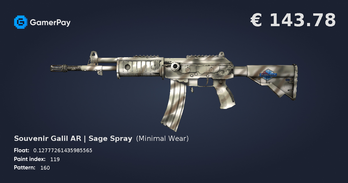 Souvenir Galil AR | Sage Spray on GamerPay