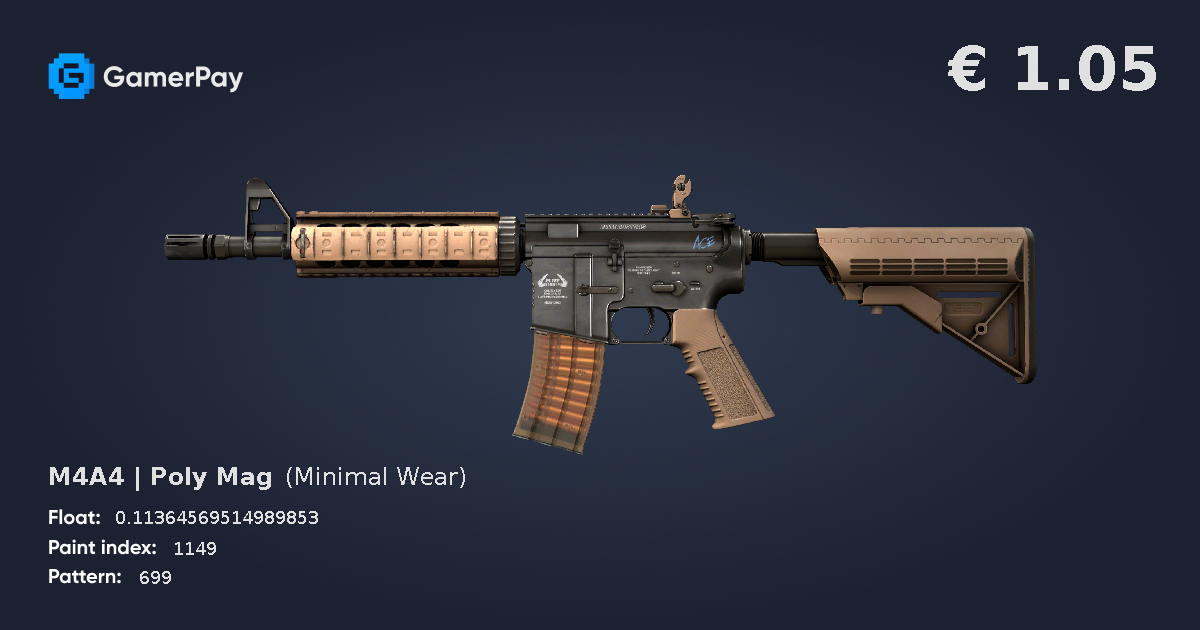 M4A4 | Poly Mag on GamerPay