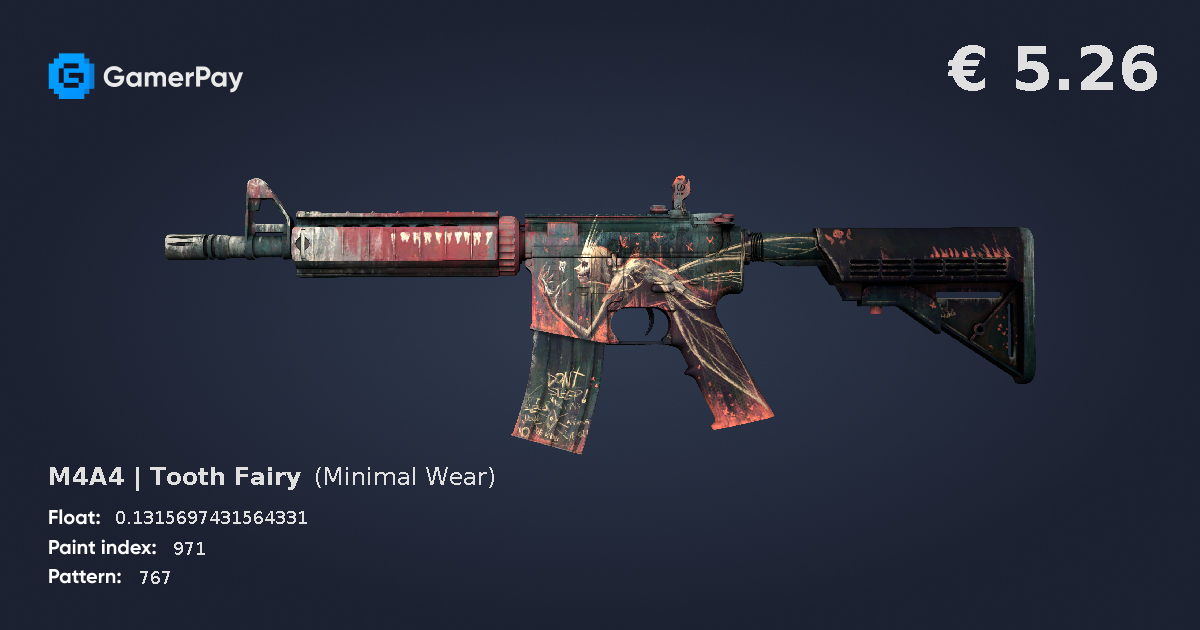 M4A4 | Tooth Fairy on GamerPay