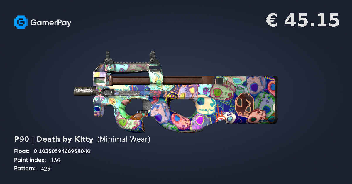 P90 | Death by Kitty on GamerPay