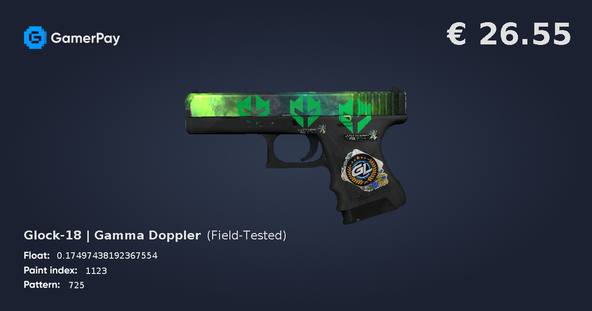 Glock-18 | Gamma Doppler Phase 4 on GamerPay