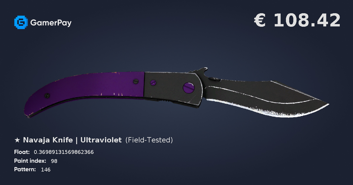 Navaja Knife | Ultraviolet on GamerPay