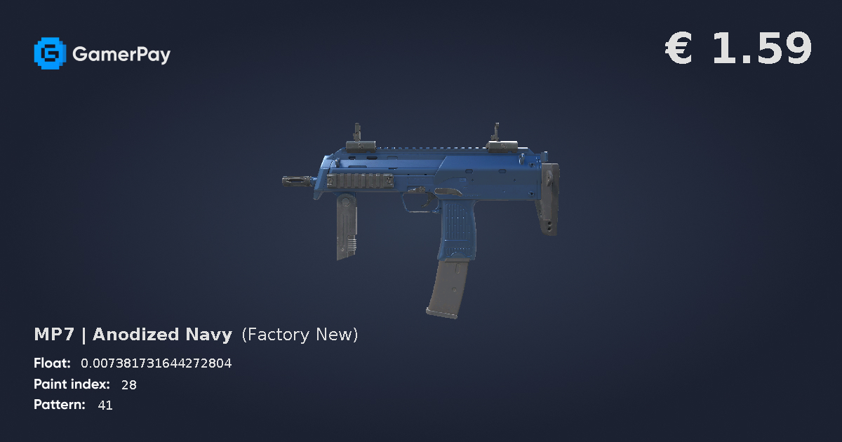 MP7 | Anodized Navy on GamerPay