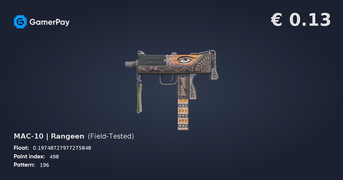 MAC-10 | Rangeen on GamerPay