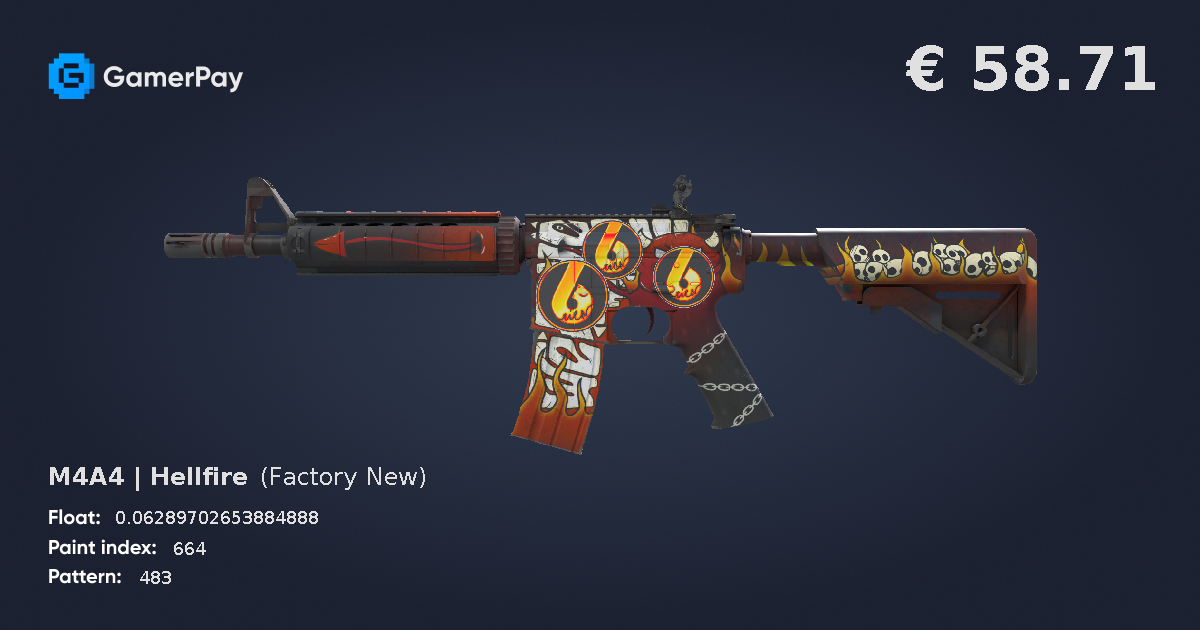 M4A4 | Hellfire on GamerPay