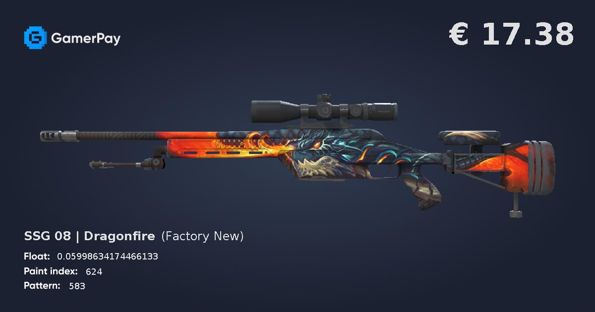 SSG 08 | Dragonfire on GamerPay