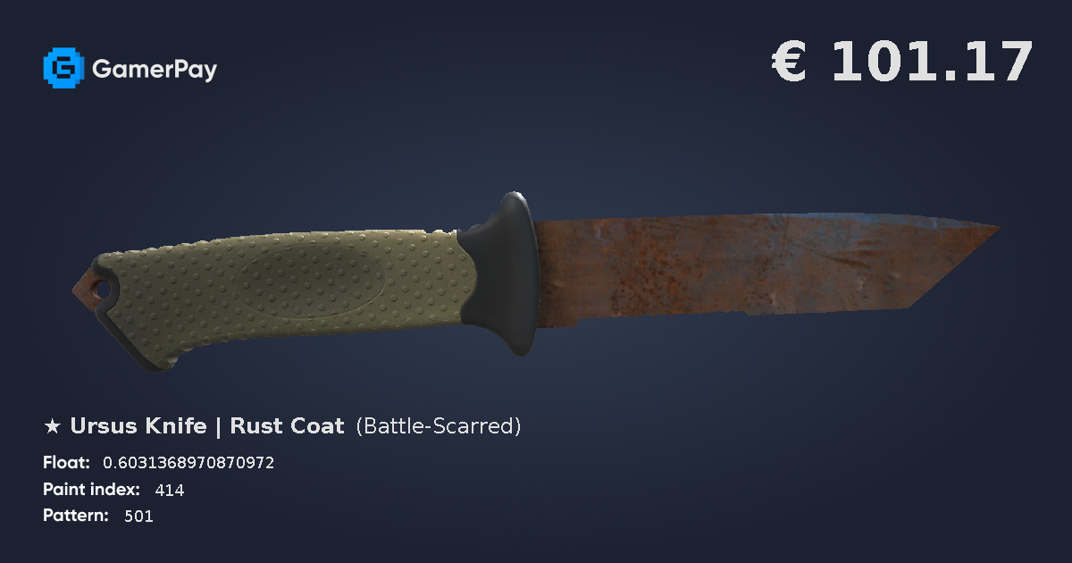 Ursus Knife | Rust Coat on GamerPay