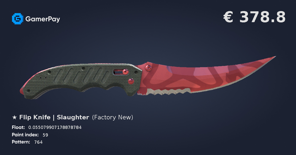 Flip Knife | Slaughter on GamerPay