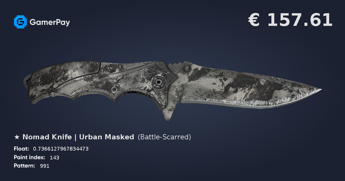 Nomad Knife | Urban Masked on GamerPay