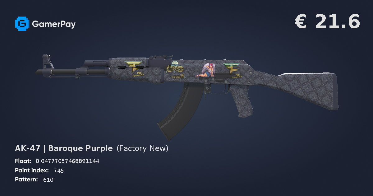 AK-47 | Baroque Purple on GamerPay