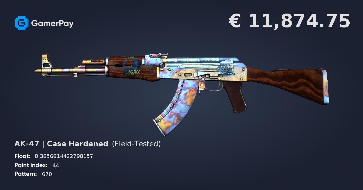 AK-47 | Case Hardened on GamerPay