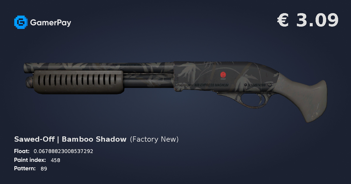 Sawed-Off | Bamboo Shadow on GamerPay
