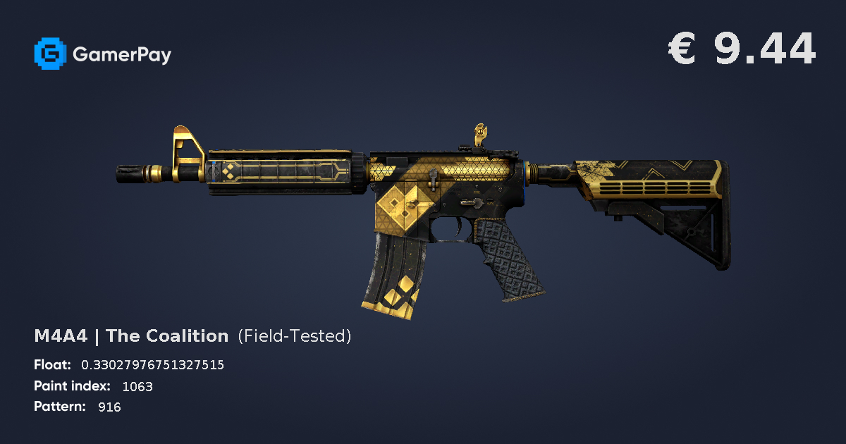 M4A4 | The Coalition on GamerPay